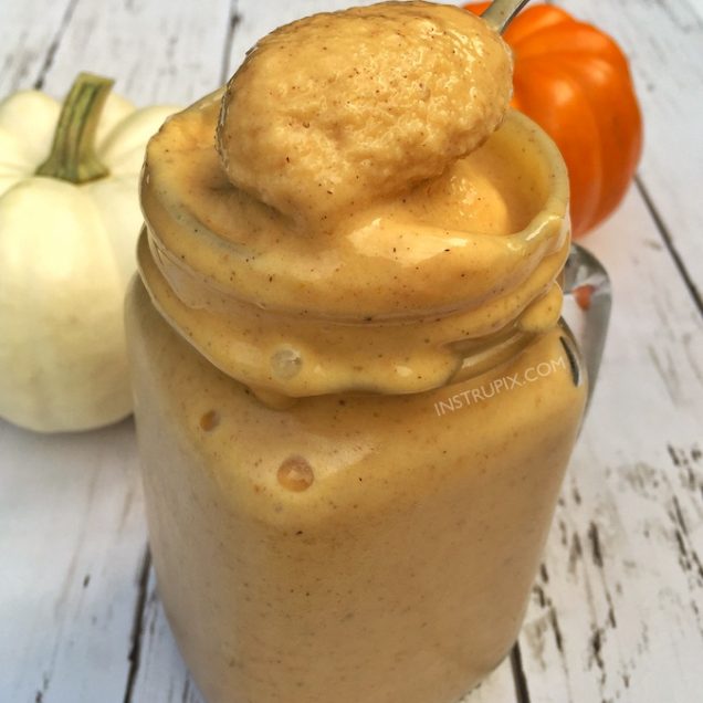 Healthy Pumpkin Pie Smoothie Recipe (SO GOOD!)