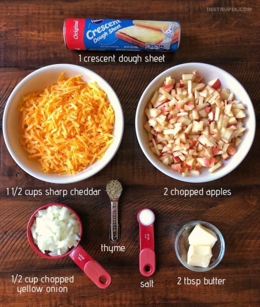 Apple Cheddar Pinwheels (Fun & Easy!)