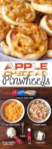 Apple Cheddar Pinwheels (Fun & Easy!)