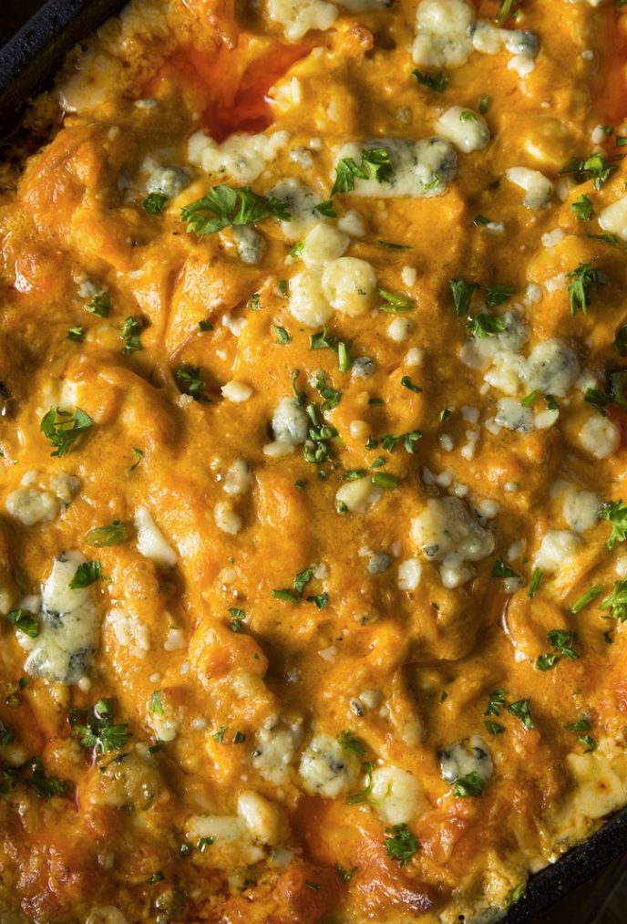 The Best Party Appetizer: Warm Buffalo Chicken Dip!