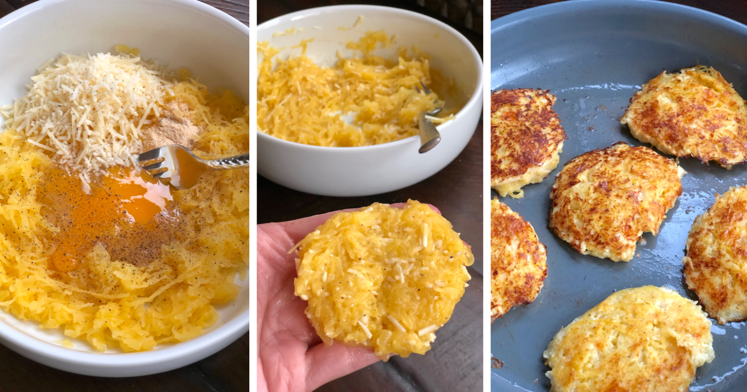Spaghetti Squash Hash Browns