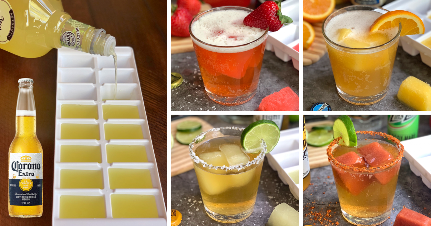 Cocktail Cubes & Beer (5 fun drink ideas!)