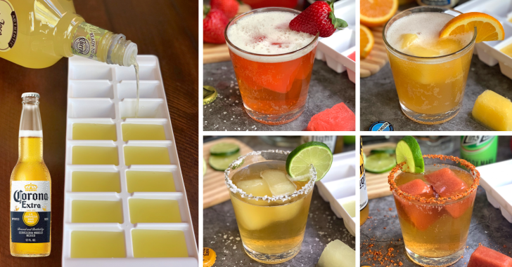 Cocktail Cubes & Beer (5 fun drink ideas!)
