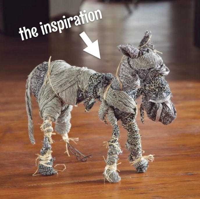 No-Sew Fabric Wrapped Wire Animals (Easy & Fun!)