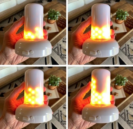 I'm Obsessed!! This awesome flame light is magical at night.