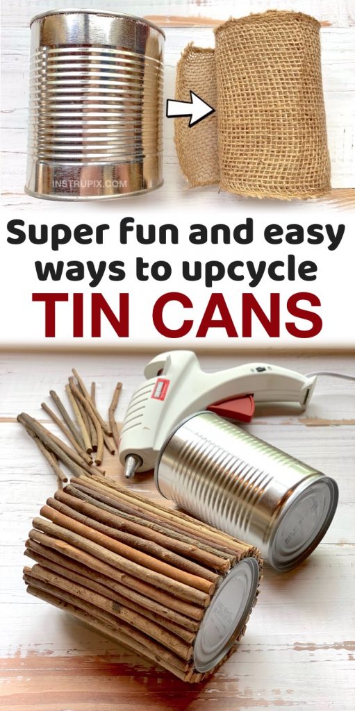 Awesome Ways To Upcycle a TIN CAN! (Cheap & Easy)