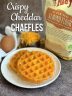 Crispy Keto Cheddar Chaffles (Made with Almond Flour)