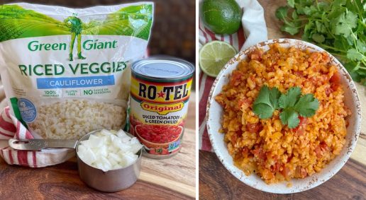 Easy Spanish Cauliflower Rice (Healthy & Low Carb Side Dish Recipe)