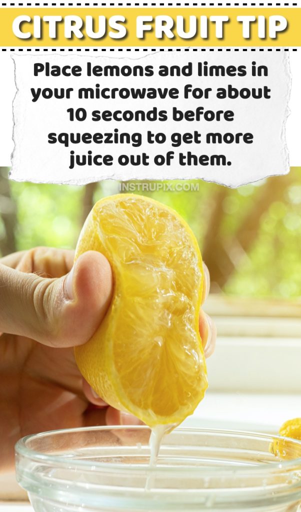 Helpful kitchen tips & tricks that will save you time and money!