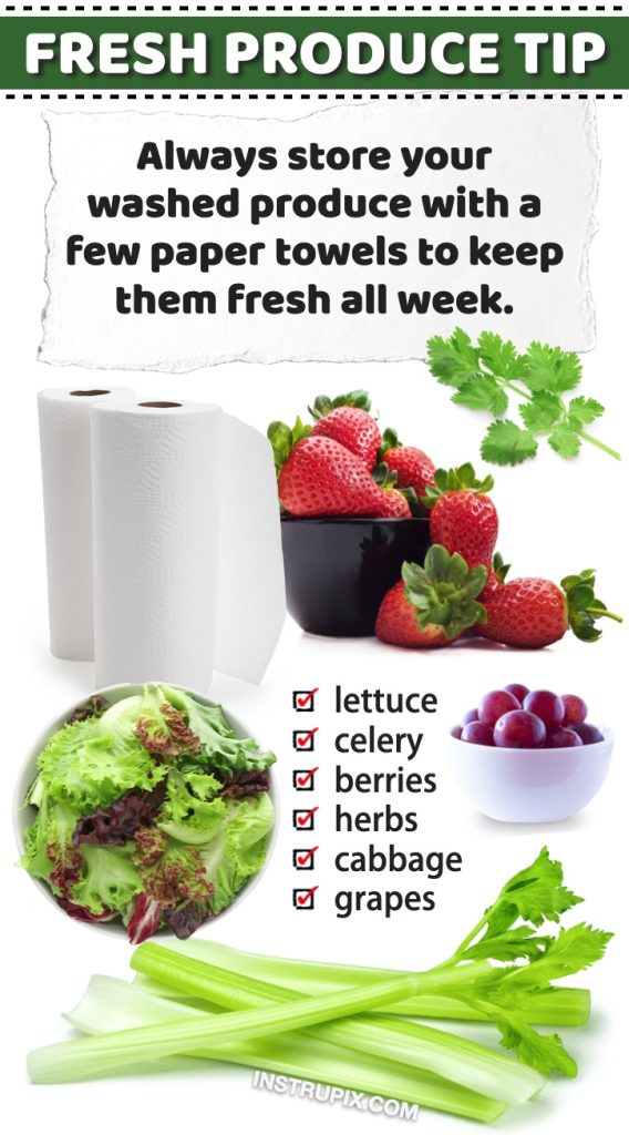 Helpful kitchen tips & tricks that will save you time and money!