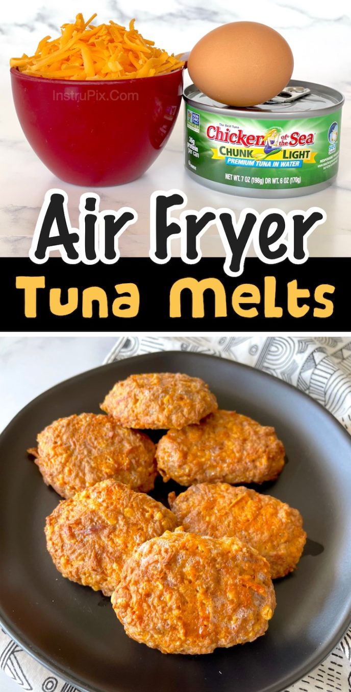 Air Fryer Tuna Melts (Easy Low Carb Recipe)