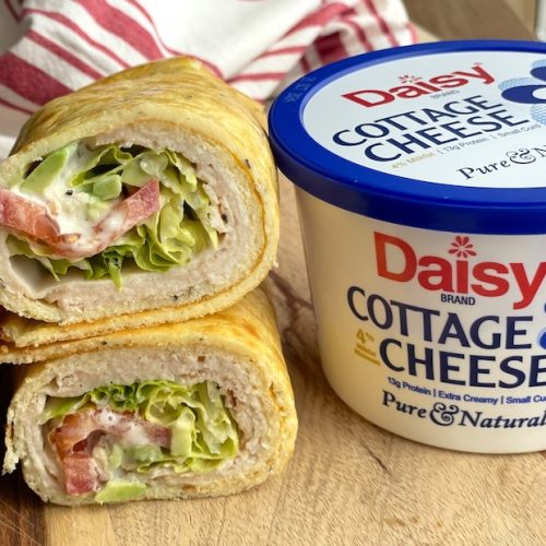 2 Ingredient Cottage Cheese Flatbread